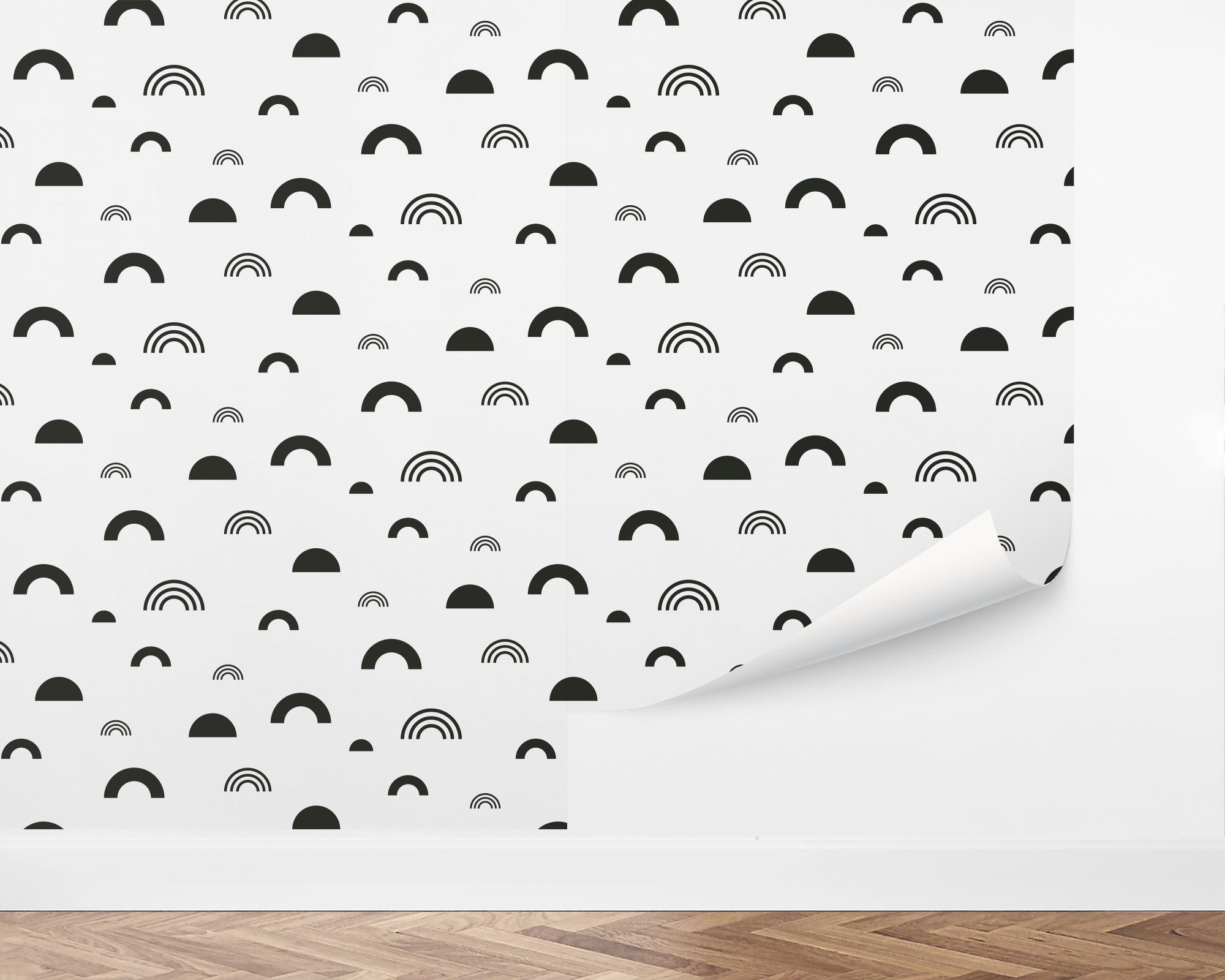 Arched Array Peel And Stick Removable Wallpaper | Love vs. Design