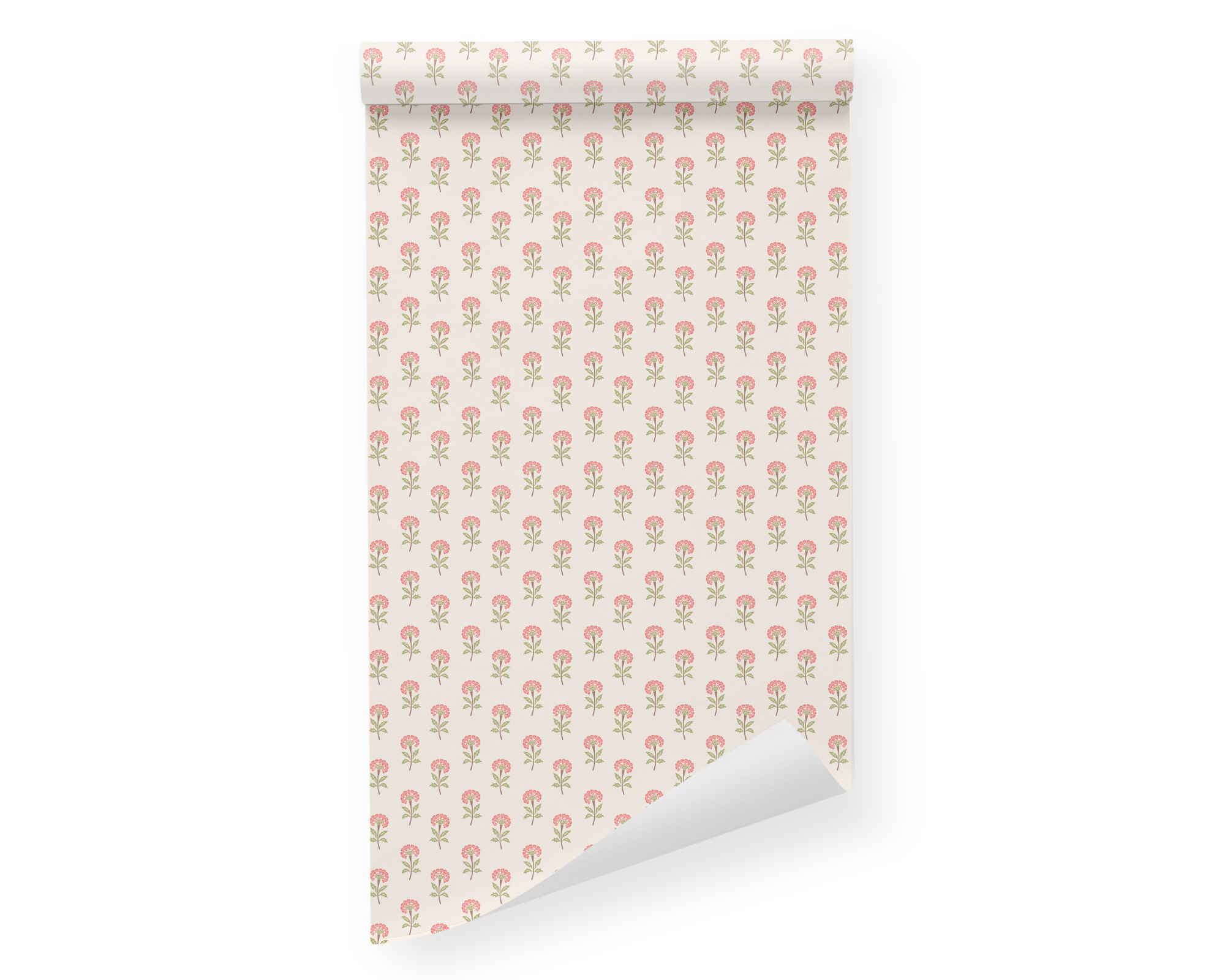 Carved Floral Peel and Stick Removable Wallpaper | Love vs. Design