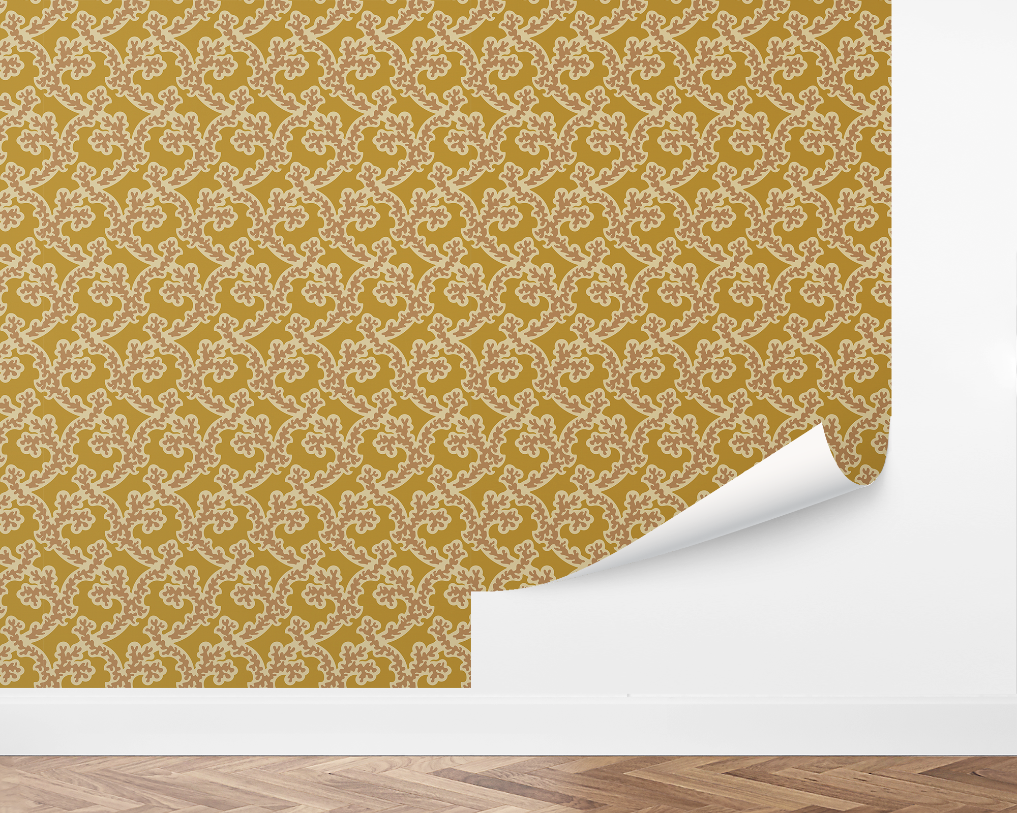 Classical Atticus Peel and Stick Removable Wallpaper | Love vs. Design