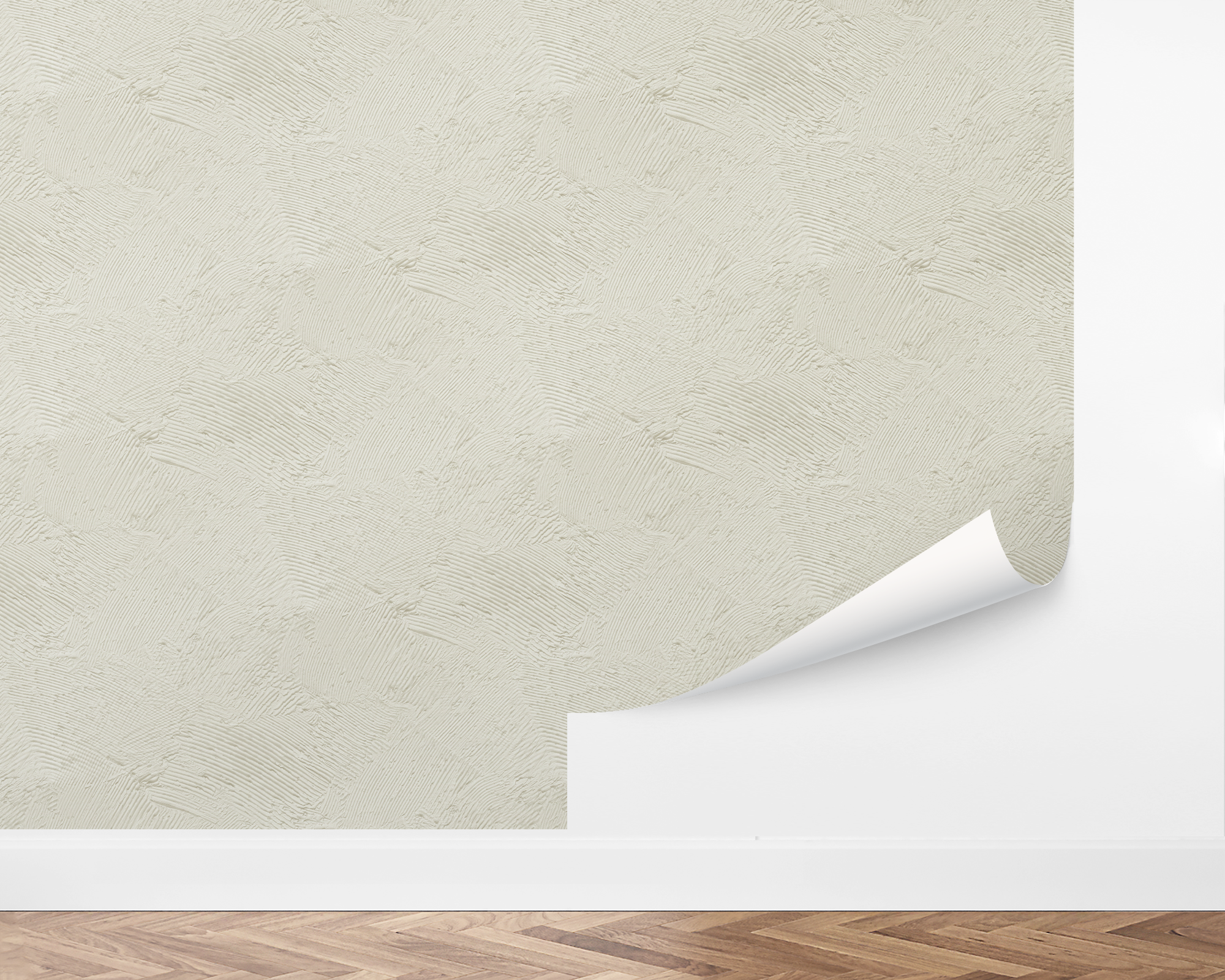Crested Plaster Peel and Stick Removable Wallpaper | Love vs. Design