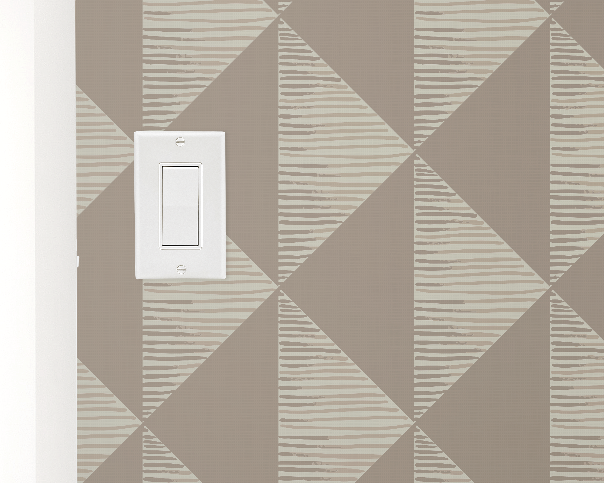 Earthy Shapes Peel and Stick Removable Wallpaper | Love vs. Design