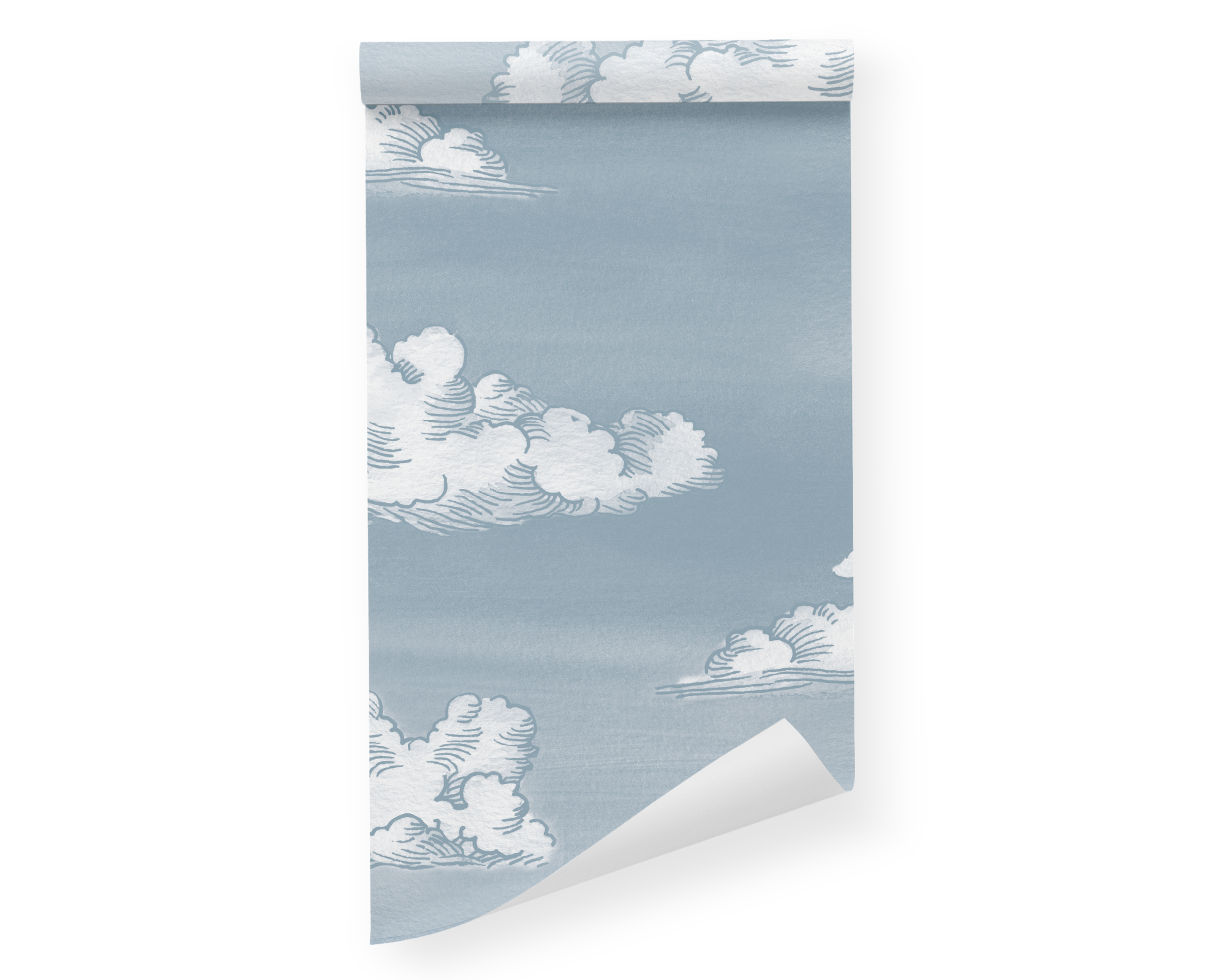 Endless Clouds Peel and Stick Removable Wallpaper | Love vs. Design