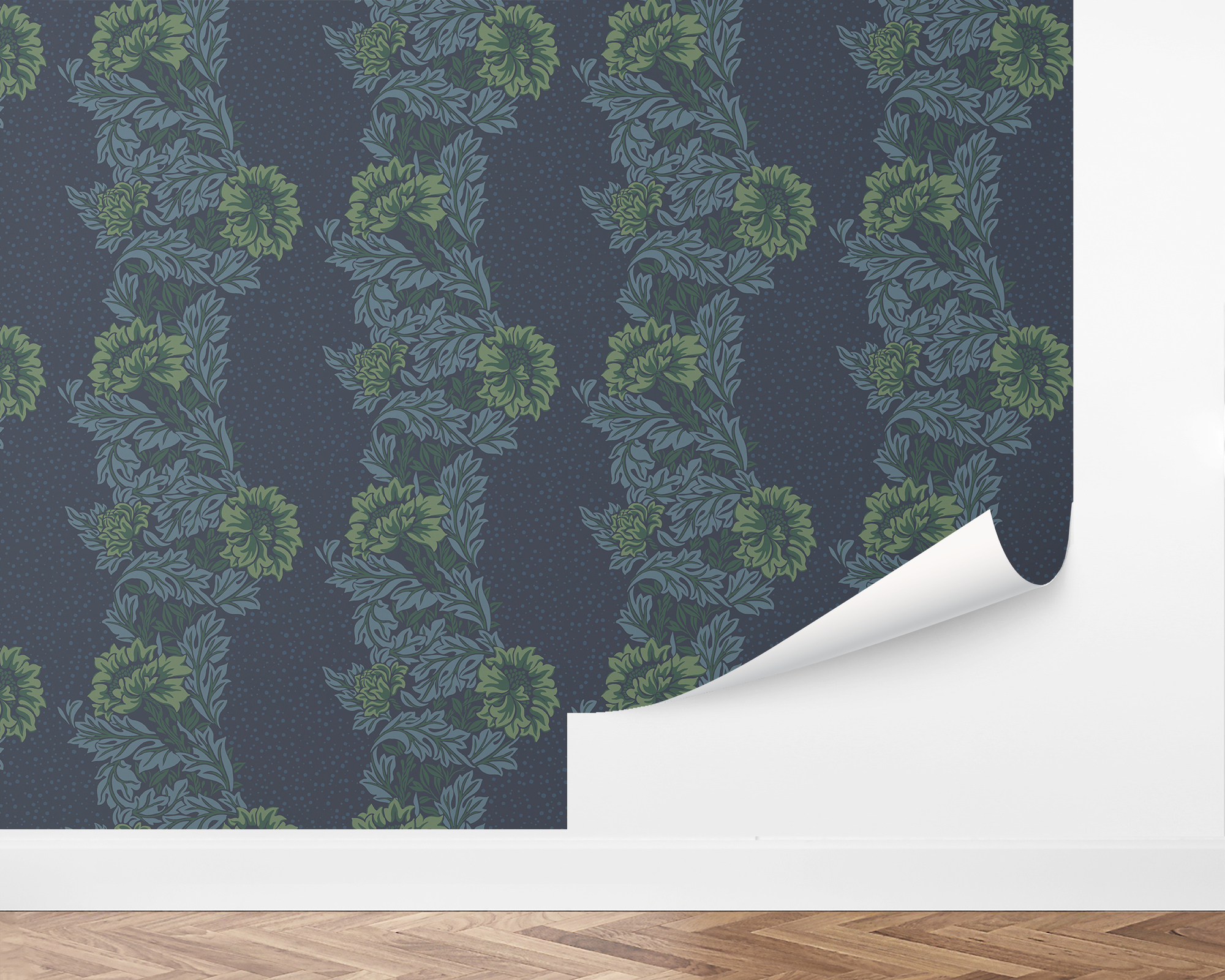 Fable Bloom Peel and Stick Removable Wallpaper | Love vs. Design