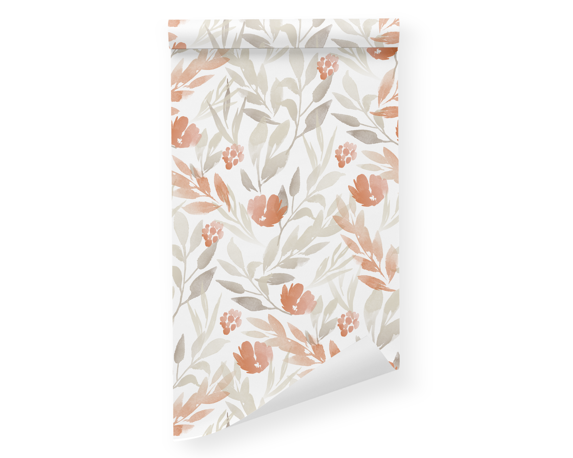 Fall Blooms Peel And Stick Removable Wallpaper | Love vs. Design