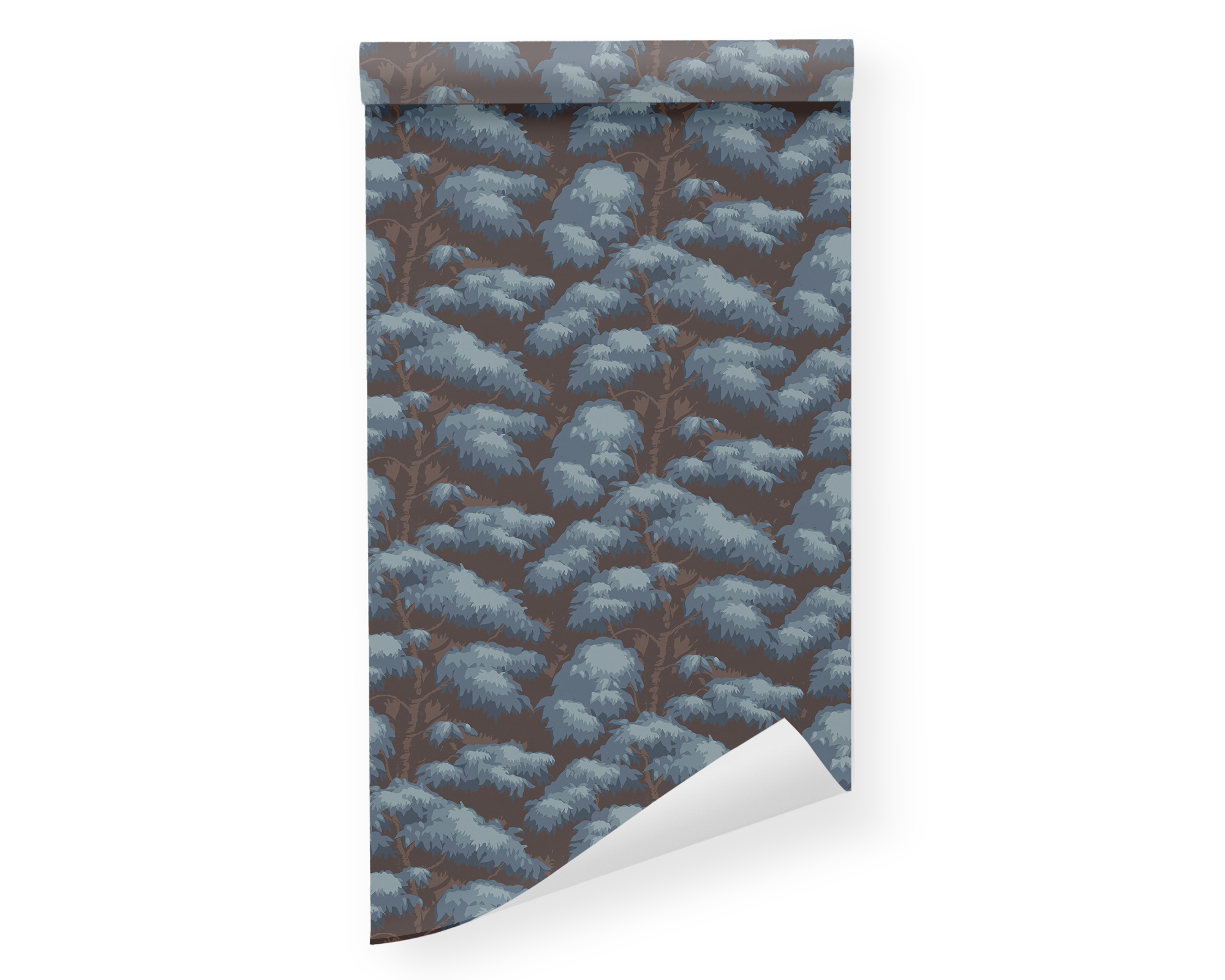 Ficus Trees Peel and Stick Removable Wallpaper | Love vs. Design