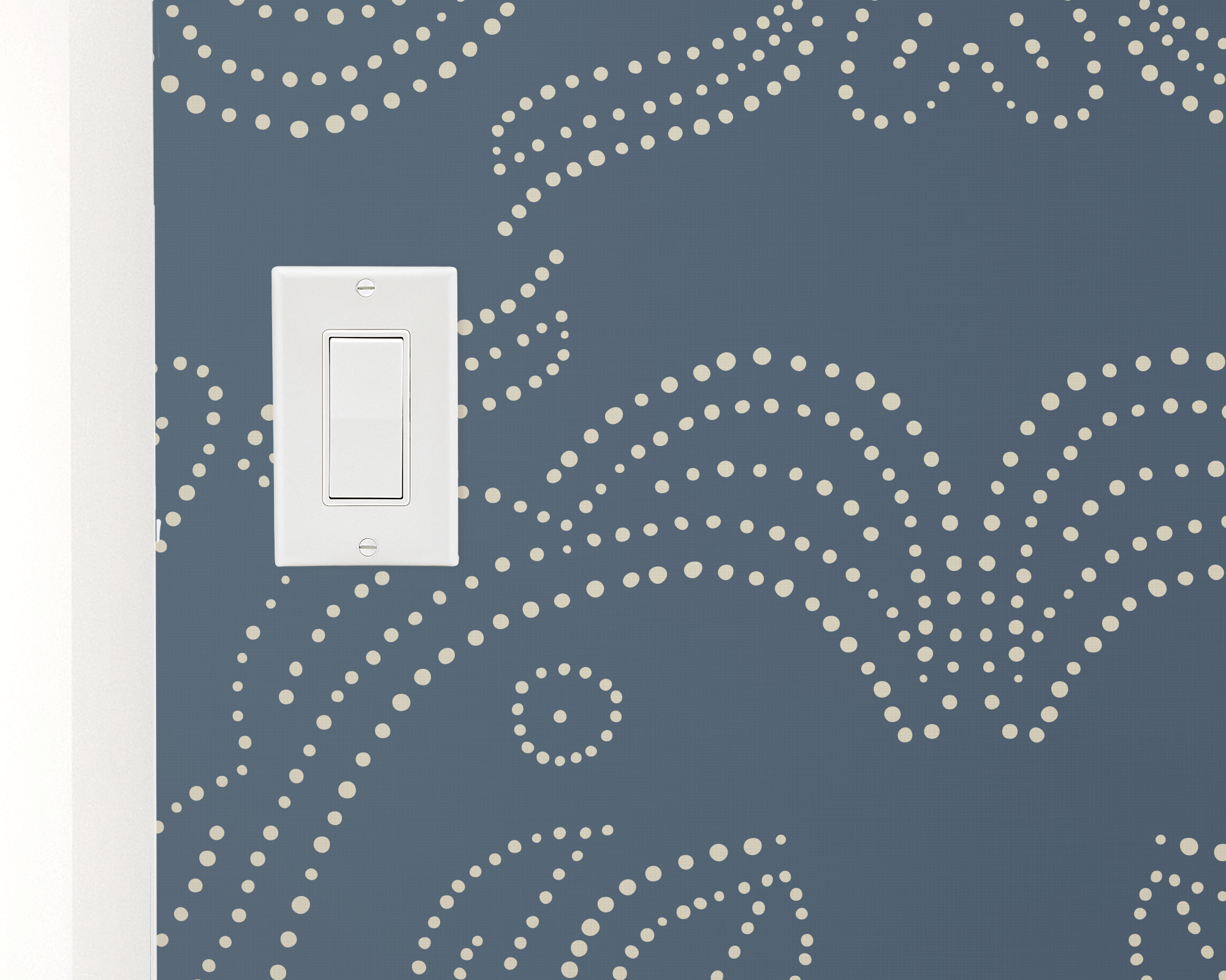 Floral Batik Peel And Stick Removable Wallpaper | Love vs. Design