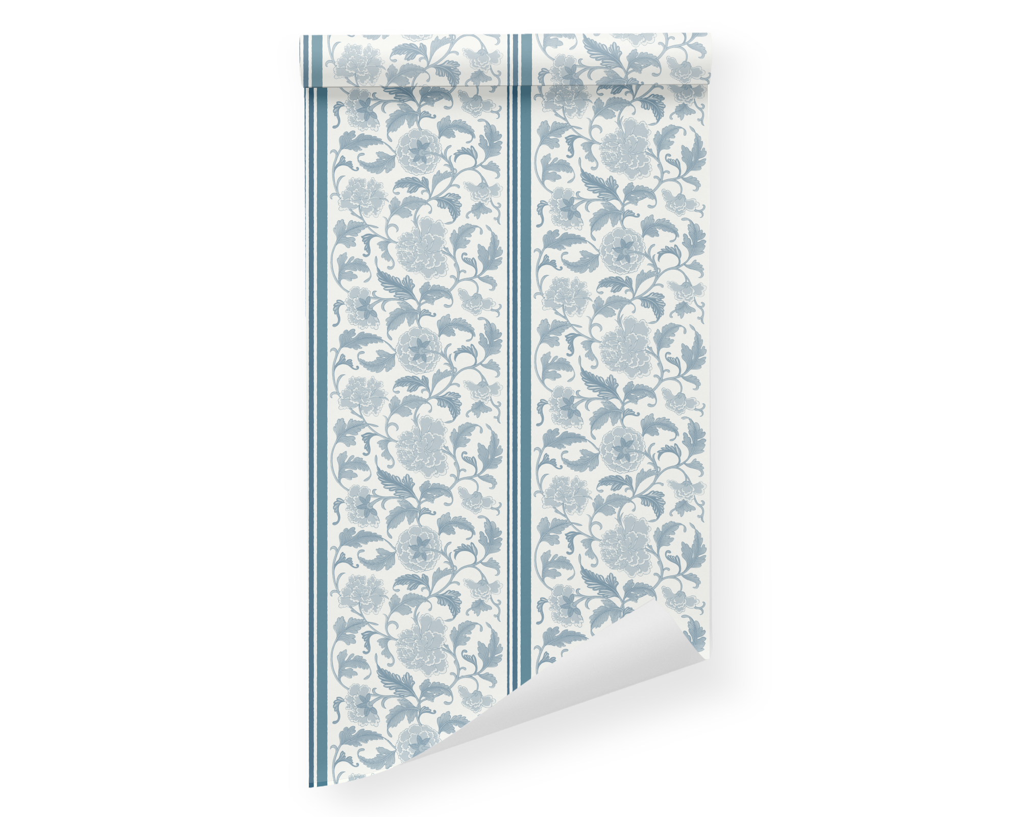 Flowing Flowers Peel And Stick Removable Wallpaper | Love vs. Design