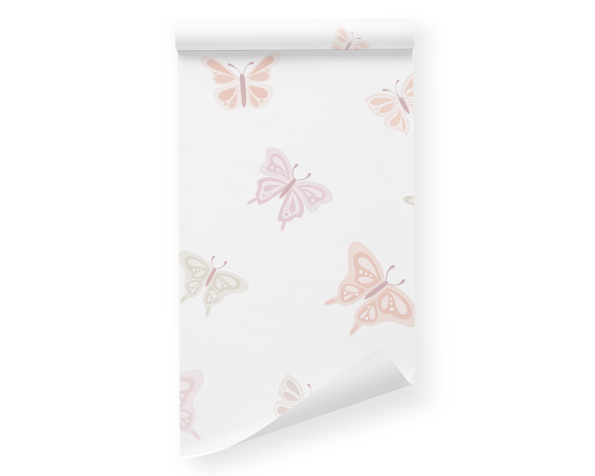 Fluttering Butterflies Peel and Stick Removable Wallpaper | Love vs. Design