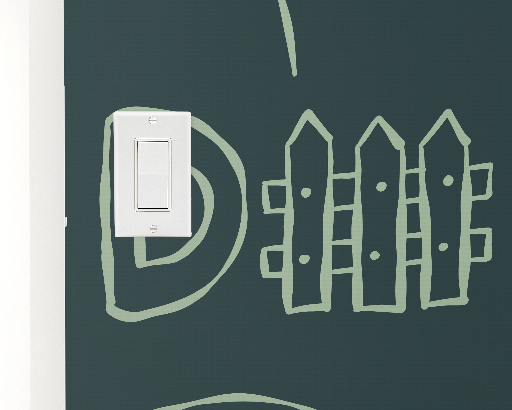 Football Doodles Peel And Stick Removable Wallpaper | Love vs. Design