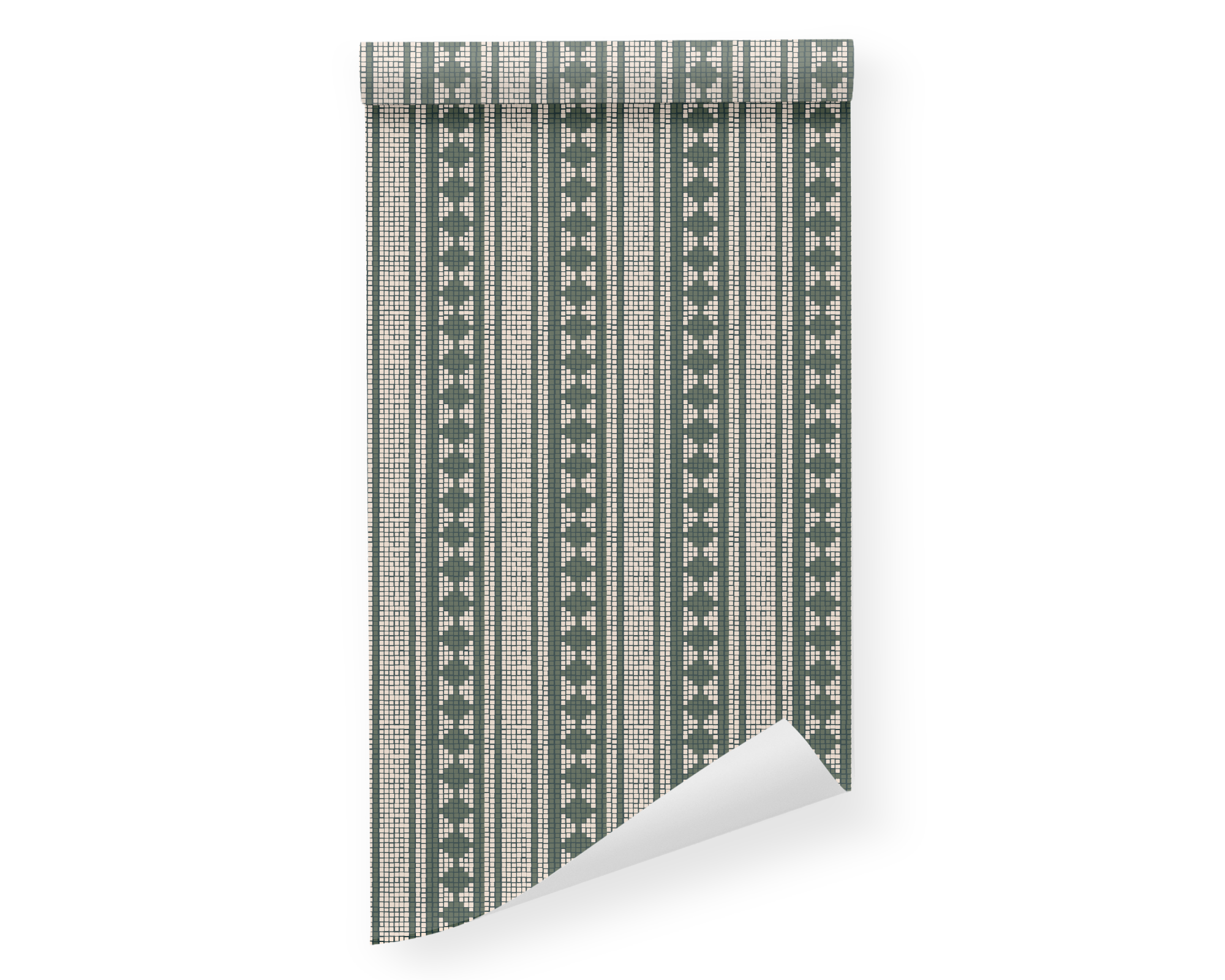 Gatsby Mosaic Peel and Stick Removable Wallpaper | Love vs. Design
