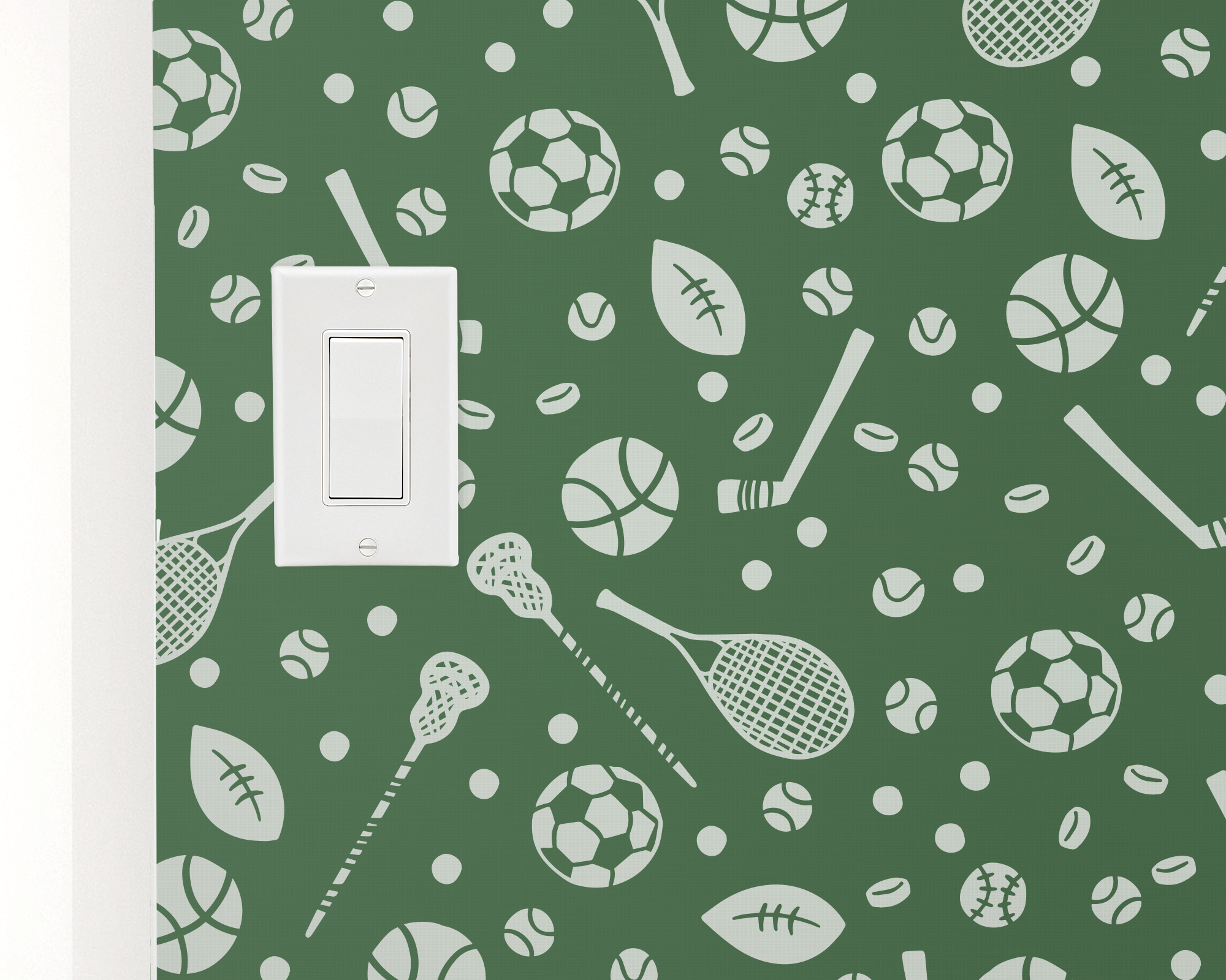 Let's Play Peel And Stick Removable Wallpaper | Love vs. Design