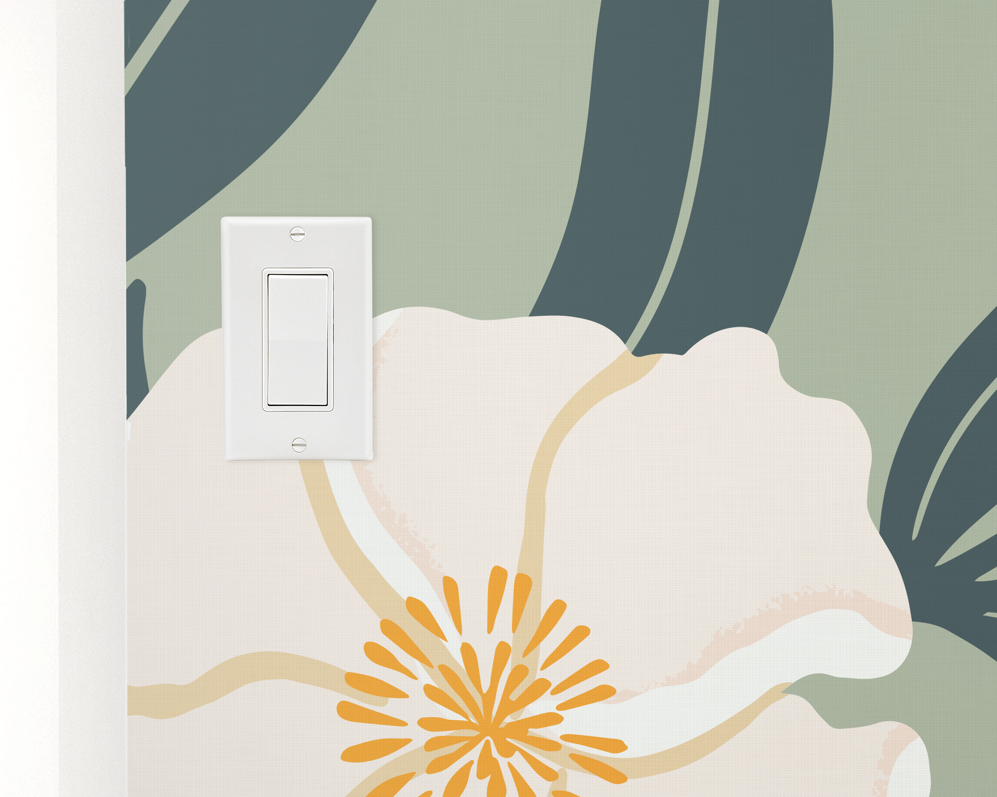 Magnolia Tree Peel And Stick Removable Wallpaper | Love vs. Design