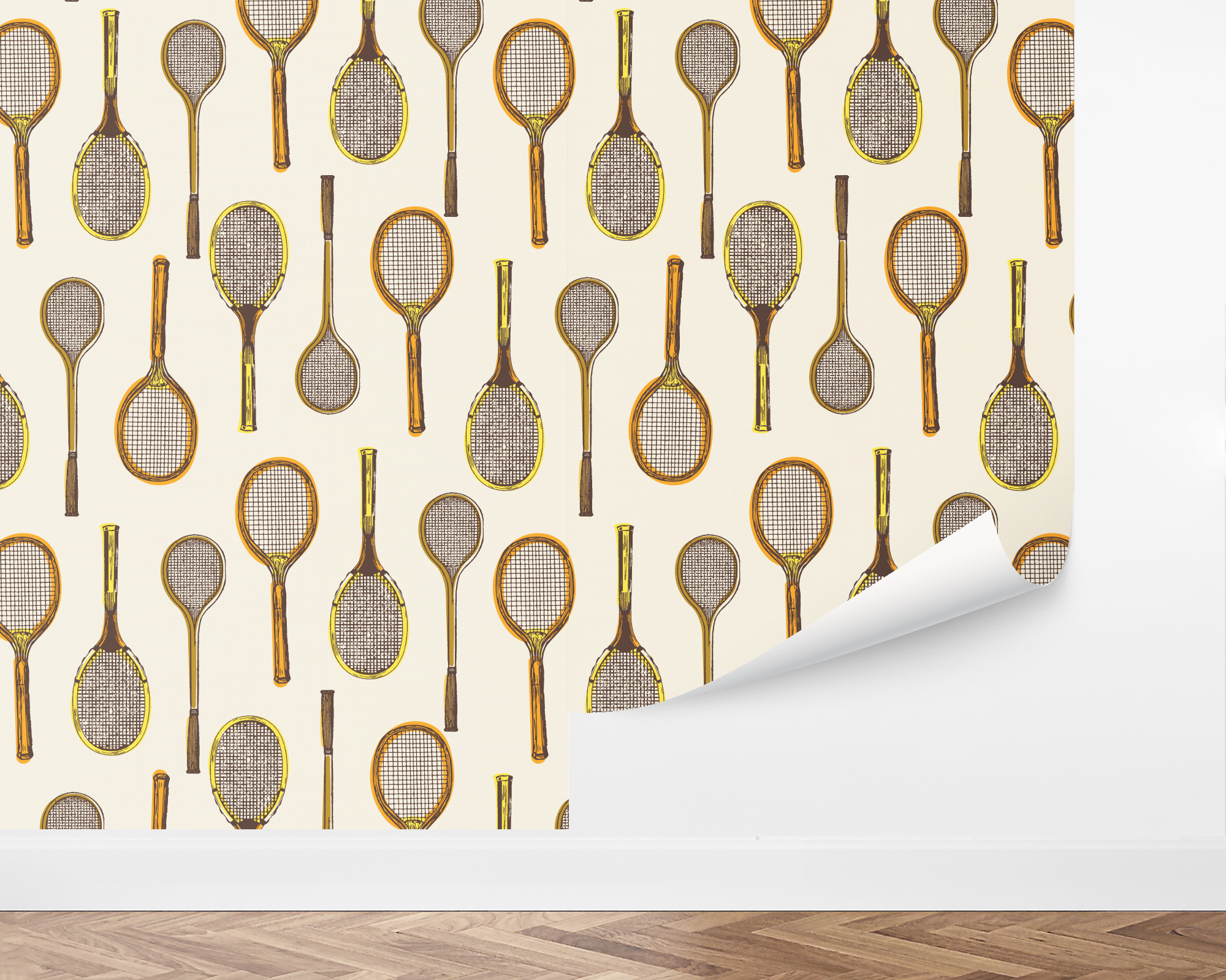 Match Point Peel And Stick Removable Wallpaper | Love vs. Design