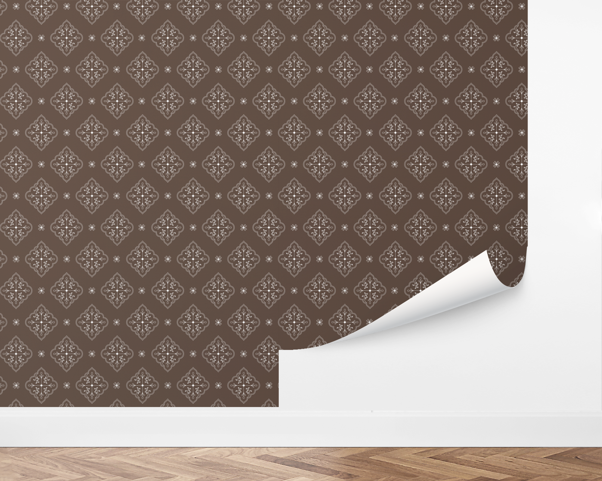 Moroccan Medallion Peel And Stick Removable Wallpaper | Love vs. Design