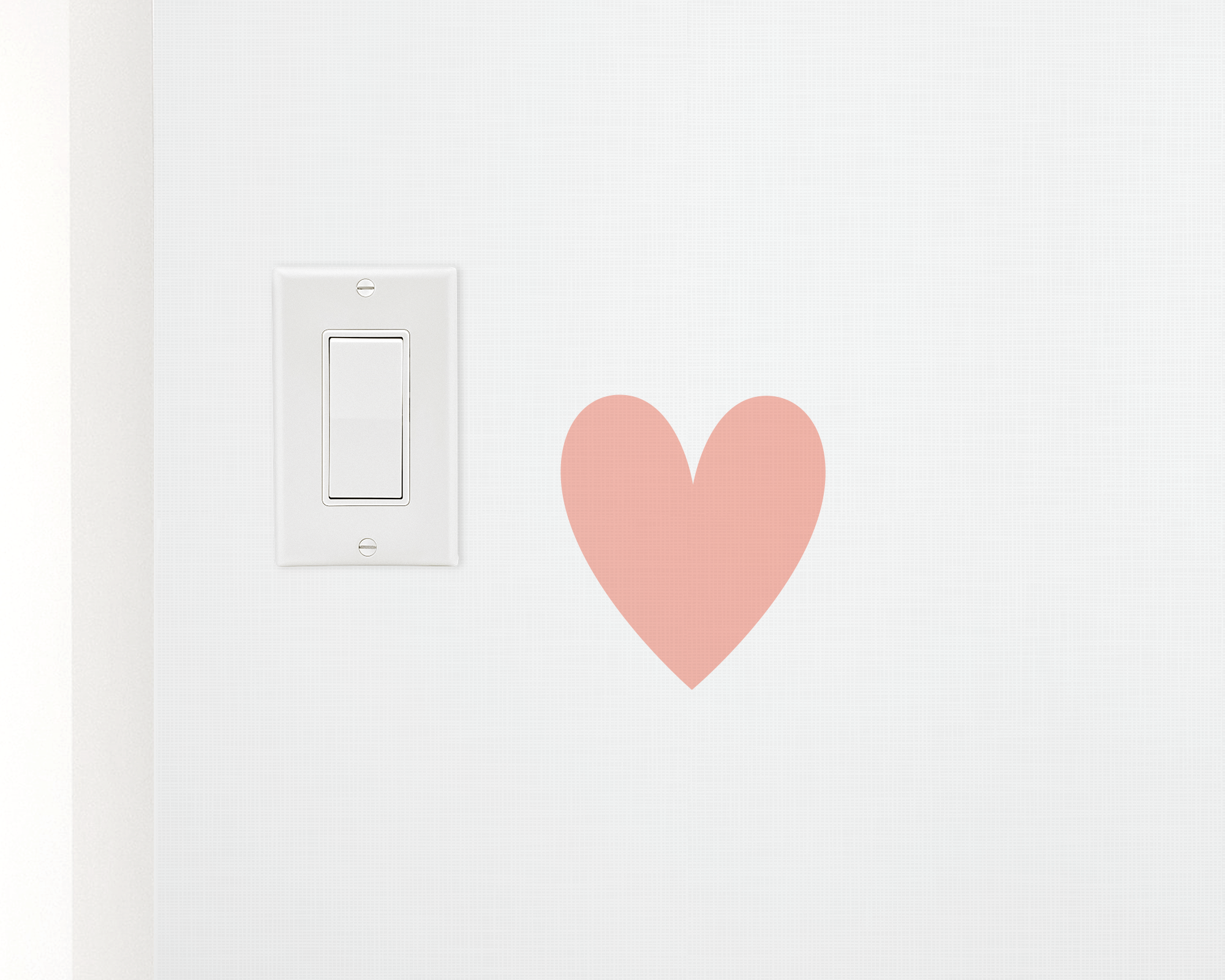 Multicolored Hearts Peel And Stick Removable Wallpaper | Love vs. Design