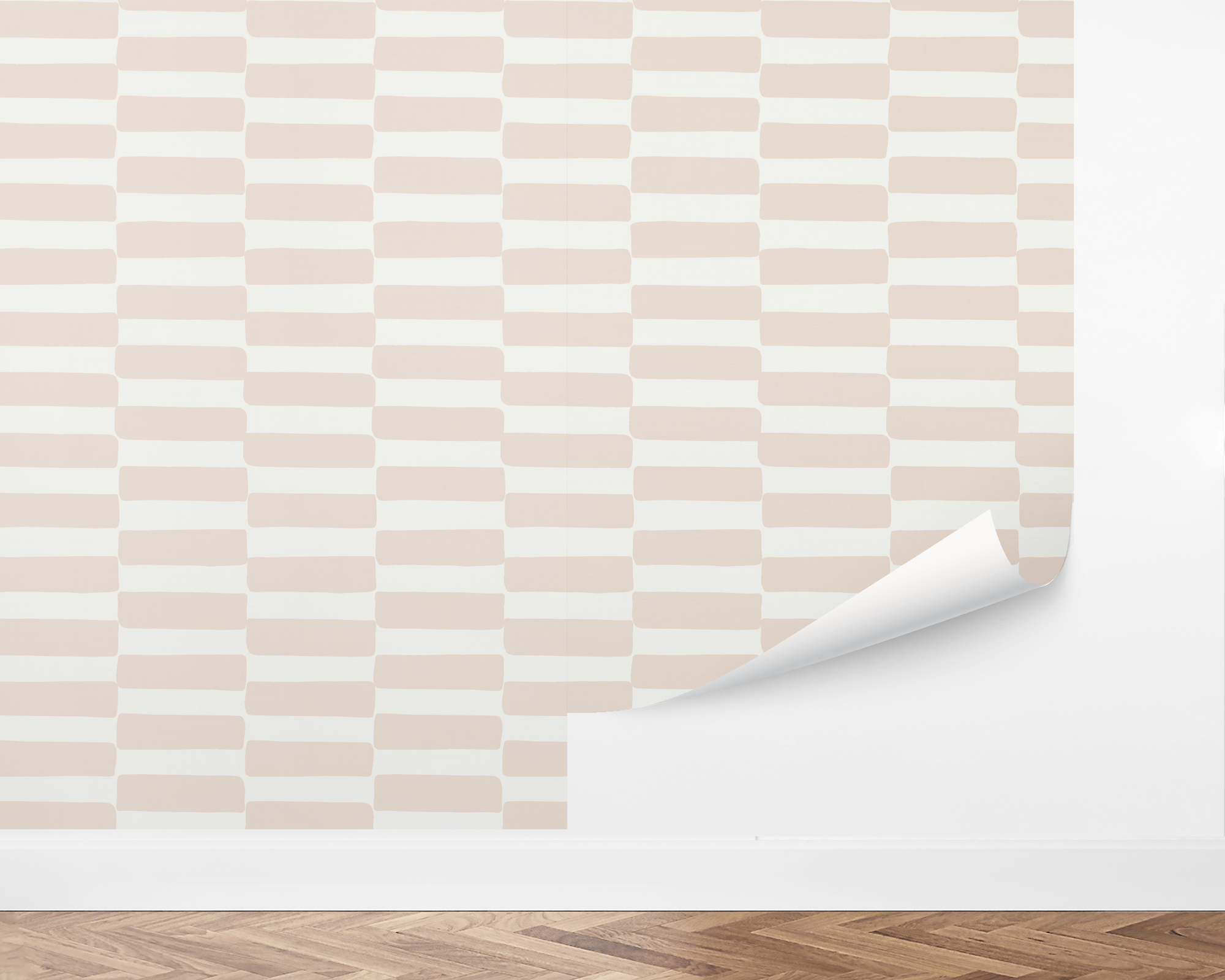 Rectangular Check Peel And Stick Removable Wallpaper | Love vs. Design