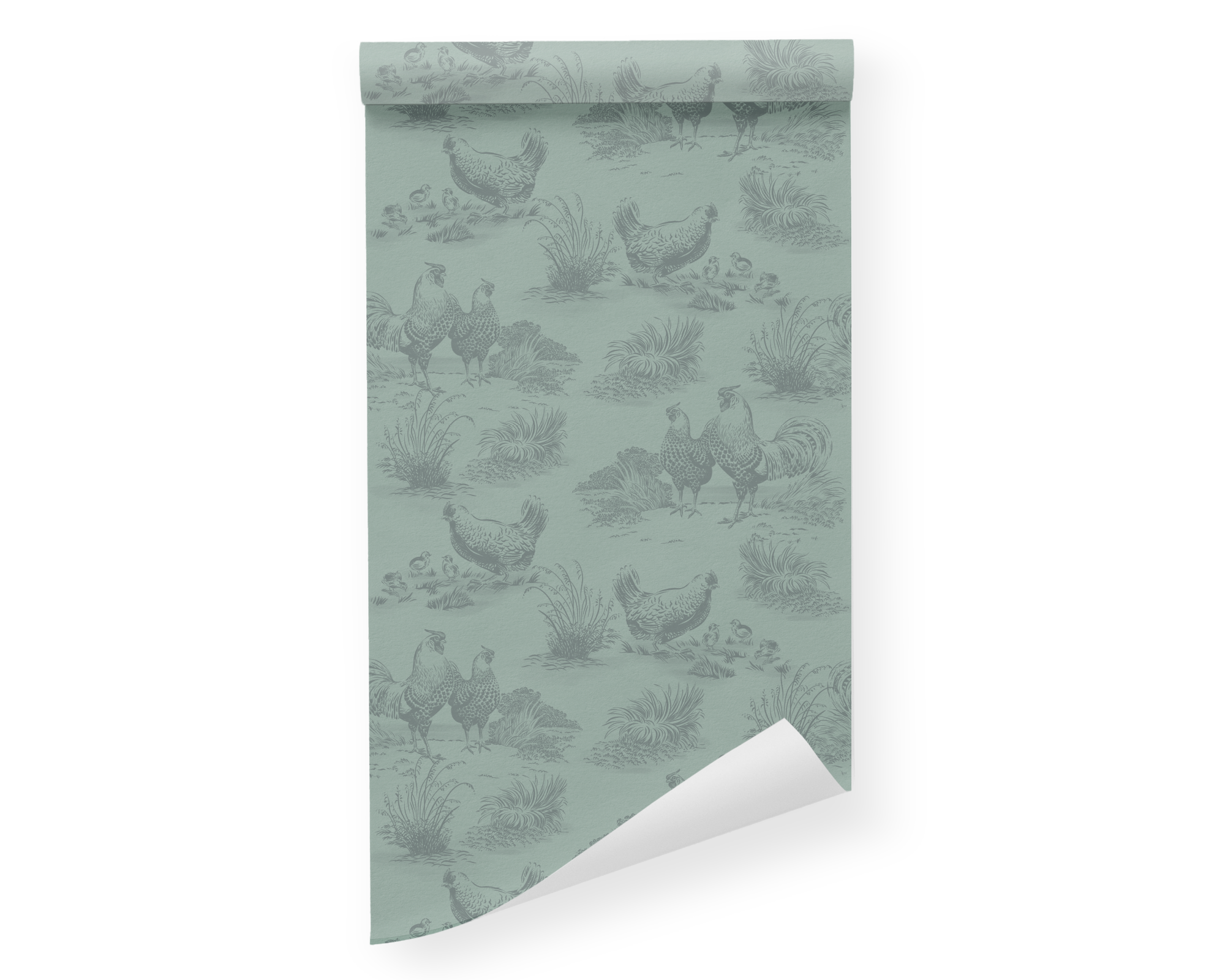 Rustic Roost Peel and Stick Removable Wallpaper | Love vs. Design