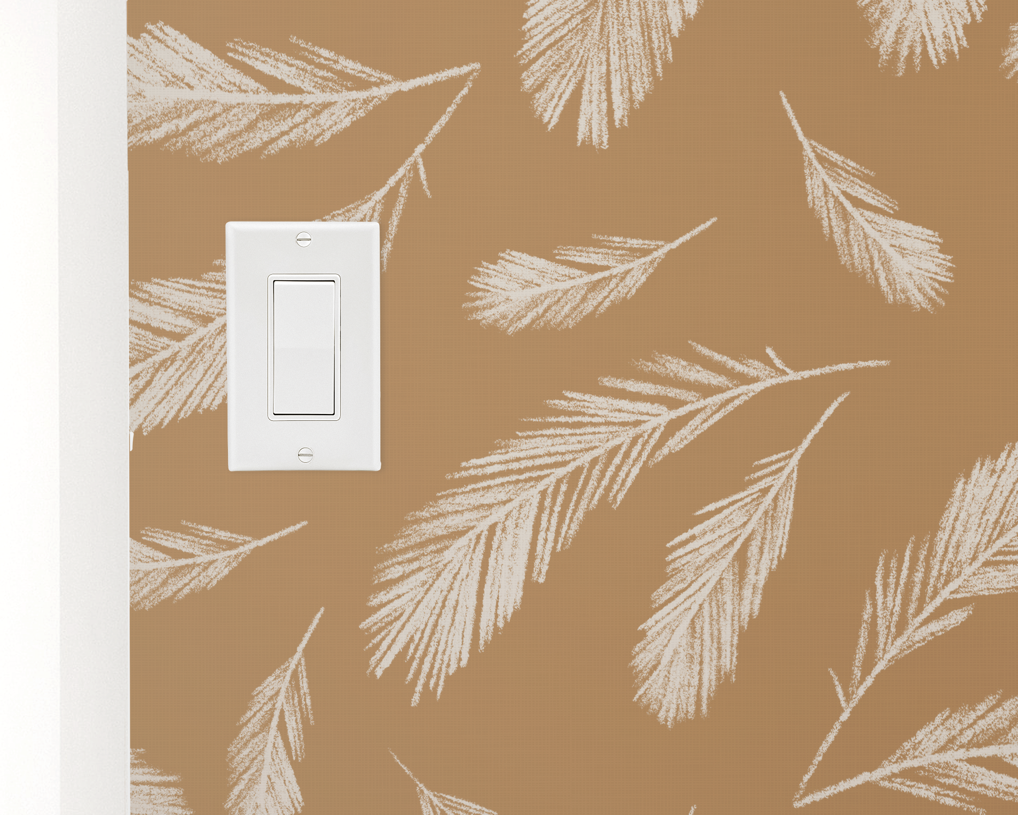 Soft Feathers Peel and Stick Removable Wallpaper | Love vs. Design