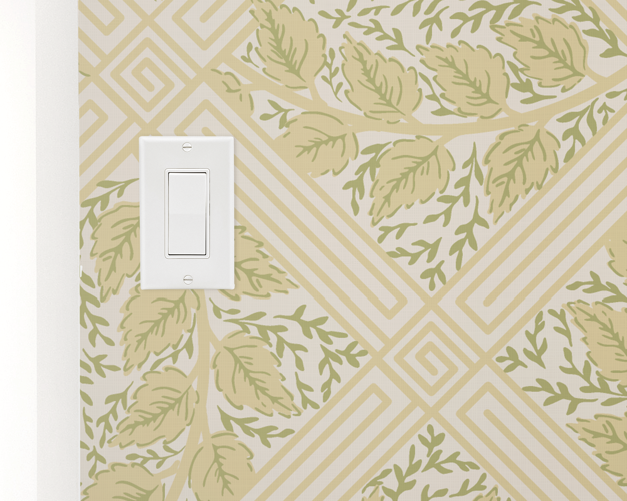 Vintage Lattice Peel and Stick Removable Wallpaper | Love vs. Design